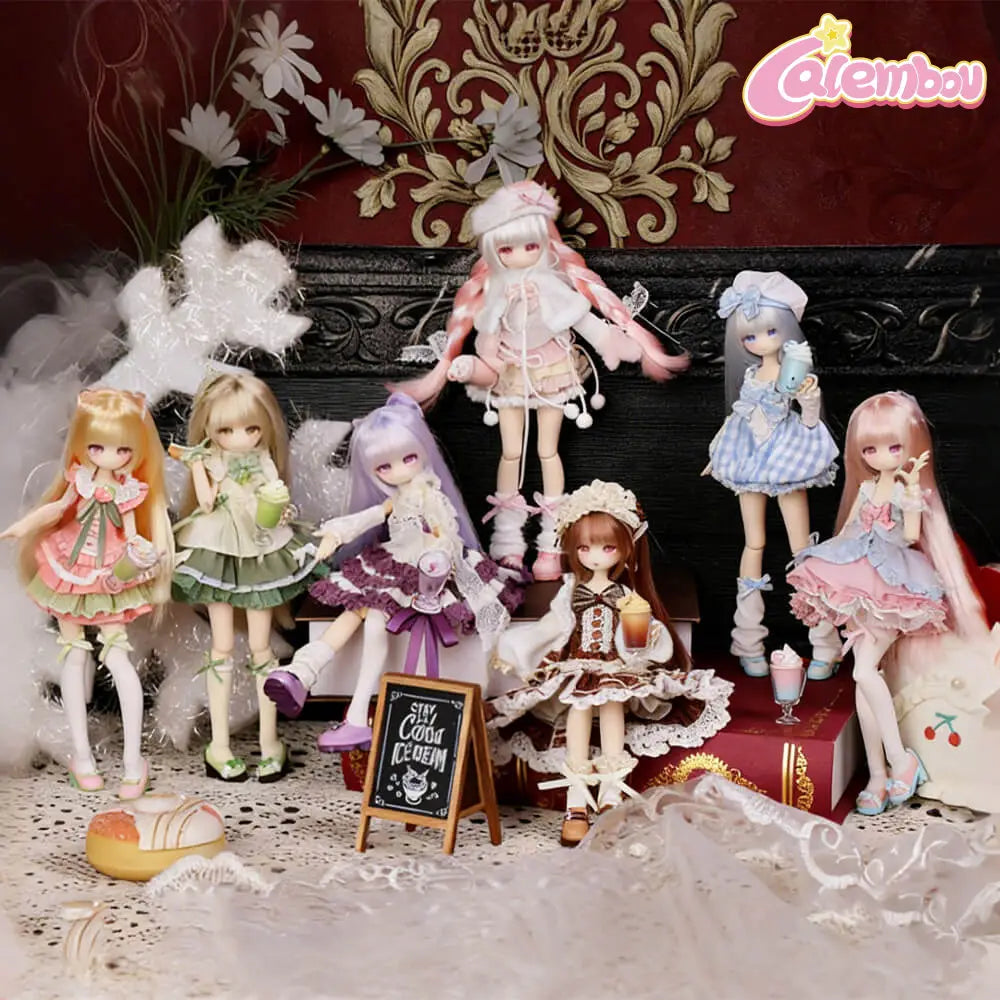 Momotale Four Seasons Tea Tales Series 1/8 Action Figure BJD Blind Box ...